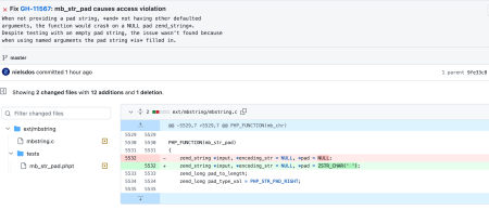 mb_str_padでバグを報告いただいたのでちょっと横槍入れたのと反省文 - てきとうなさいと。べぇたばん